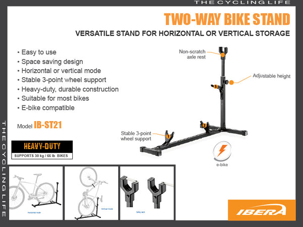 MOST VERSATILE STAND ON THE MARKET – New Product Release – Ibera Bicycle Accessories